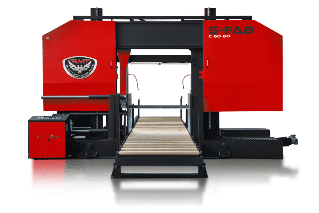 S-FAB™ Series - Semi-Automatic Bandsaws | RMT - Revolution Machine Tools™