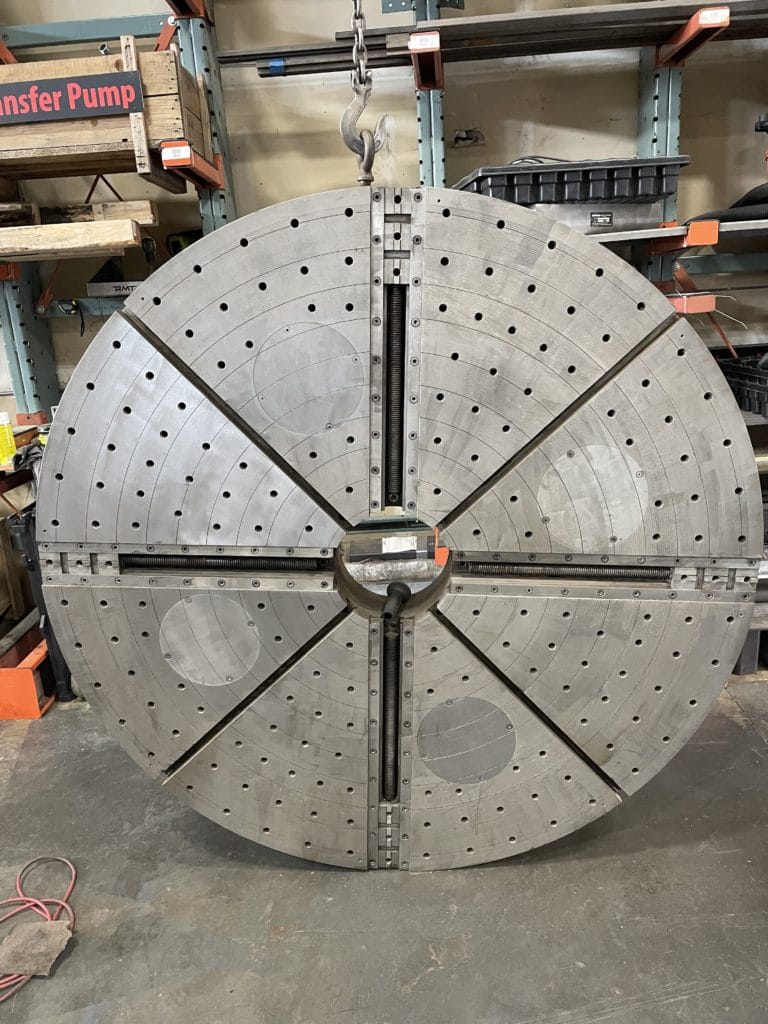 72" VTL Chuck 4 Jaw, Vertical Lathe Chuck - New | RMT - Revolution ...