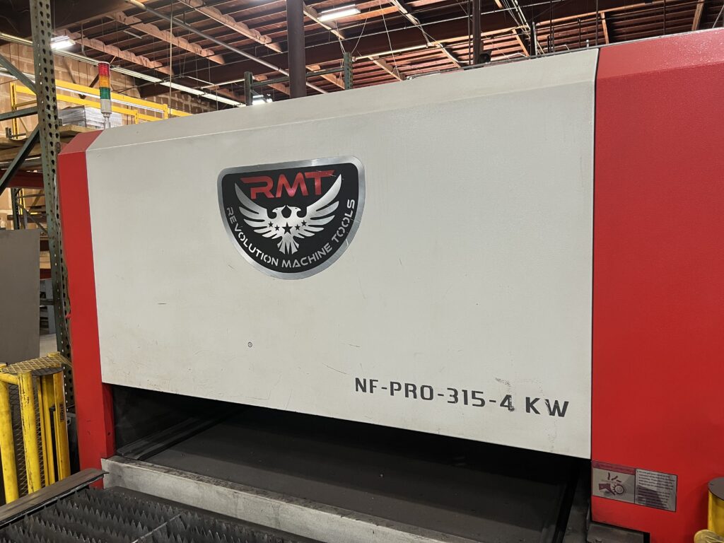 Nukon 4 KW Fiber Laser | RMT - Revolution Machine Tools™